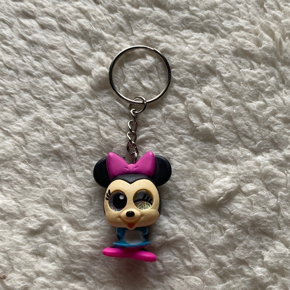 Disney | Other | Rare Minnie Mouse 5s Disney Doorable Keychain | Poshmark